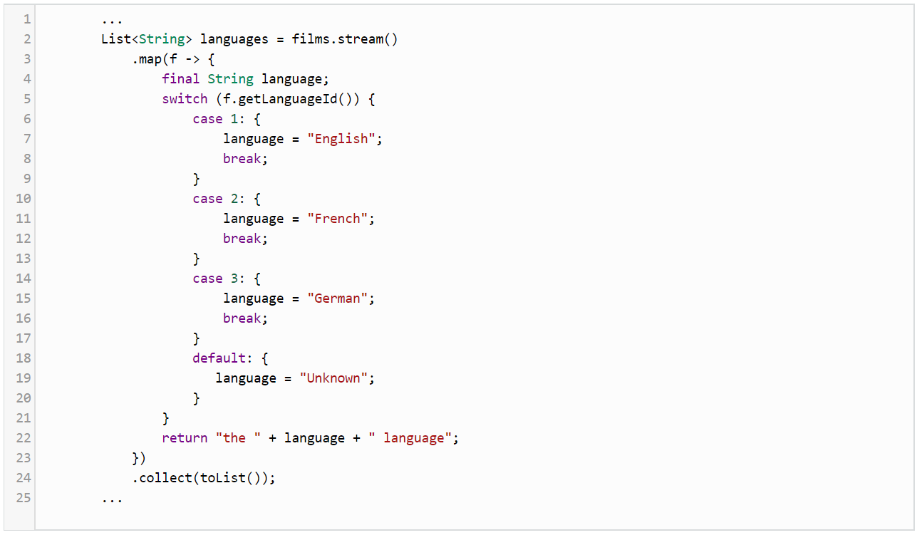 Java 12: Mapping With Switch Expressions – TEQnation – Platform